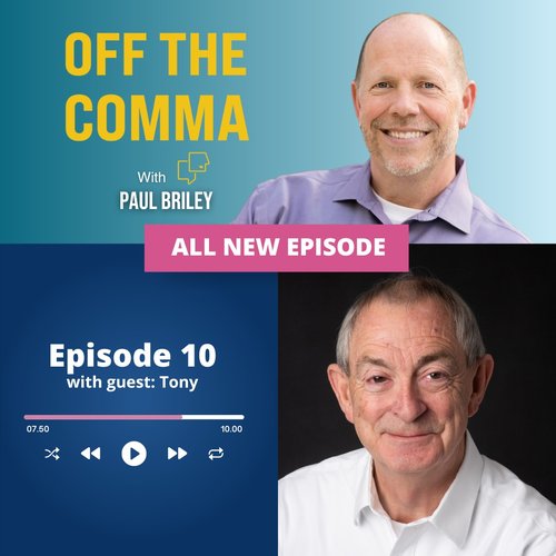Tony Worsdall guest on the Off the Comma Podcast | SoberSixty – Sober Sixty